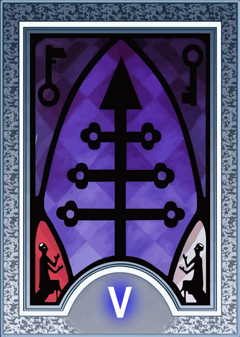 Persona Tarot Card Hd The Hierophant By The Stein On Deviantart