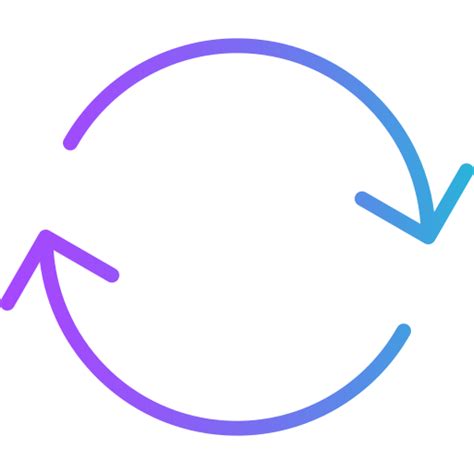 Refresh Generic Gradient Outline Icon
