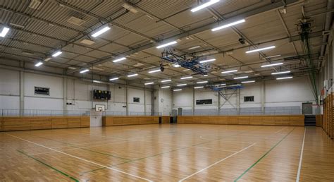 How To Create The Ideal Sports Hall Lighting Upshine Lighting