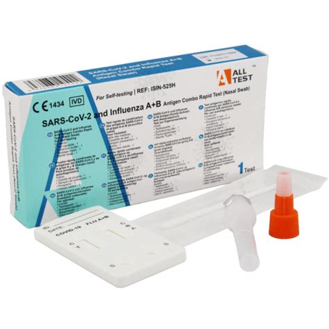 Sars Cov 2 And Influenza Ab Antigen Combo Rapid Test For Self Testing