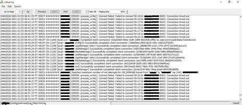 connection attempts from aix clients to cv infrastructure community