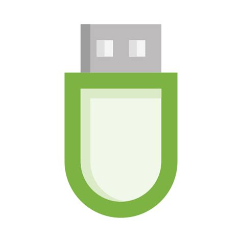 Usb Drive Edt Im Lineal Color Icon