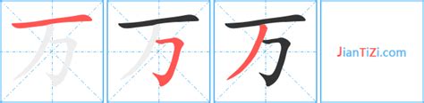 万的繁体字怎么写 万的异体字怎么写 万的同音同调字 真笔网
