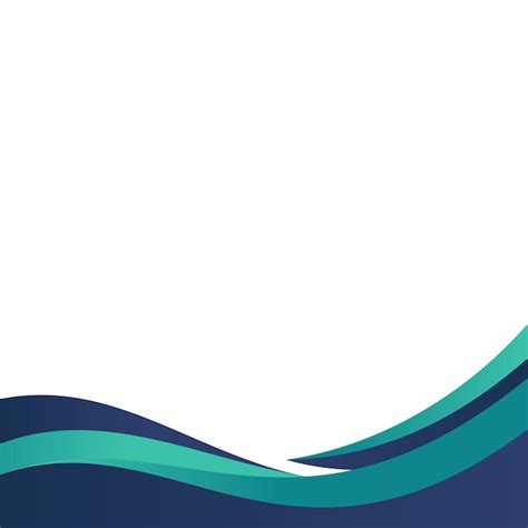 Premium Vector Abstract Modern Curved Footer