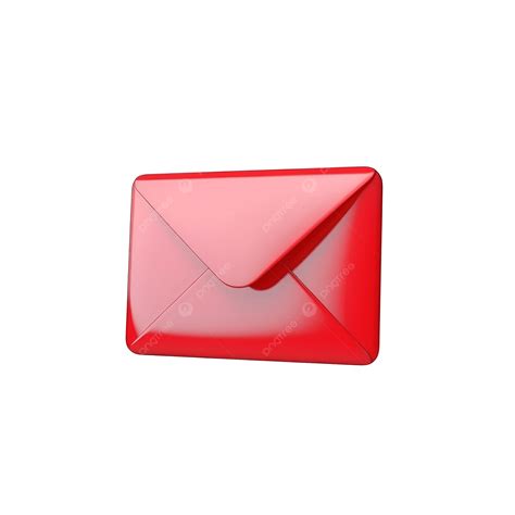 Object Element Ui Email Notification 3d Illustration Object Internet