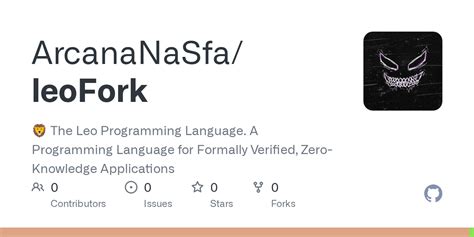 Github Arcananasfaleofork 🦁 The Leo Programming Language A