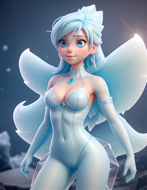 Sexy Ice Elemental Woman By Aivoodoo On Deviantart