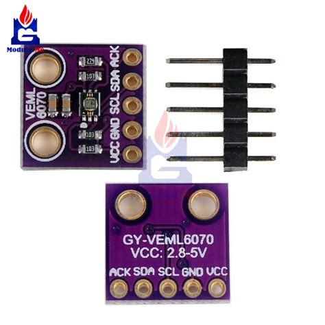 GY VEML VEML UV Detection Solar Light Sensor Module For Arduino I C Interface Amplifier