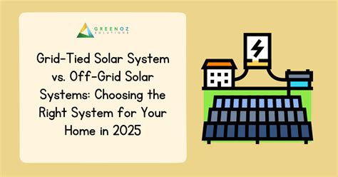 Grid Tied Solar System Vs Off Grid Solar Systems Choosing The Right