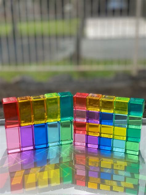 Lucite Cubes And Blocks Mylittlecreator
