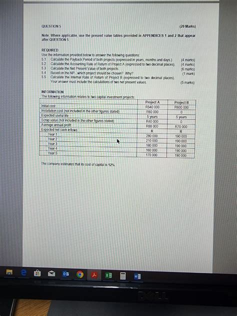Solved Note Where Applicable Use The Present Value Tables
