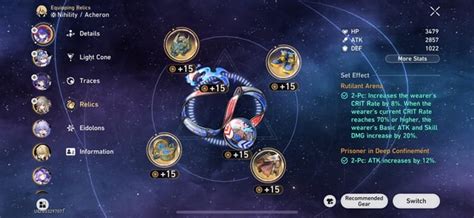 How Good Are Her Relic Sets R Acheronmainshsr