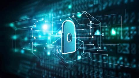 Premium Ai Image Cybersecurity Privacy Protection Concept