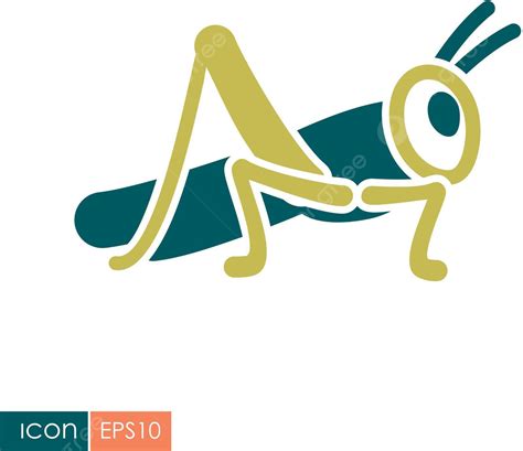 Grasshopper Locust Icon Grasshopper Animal Graphic Vector Grasshopper Animal Graphic Png And