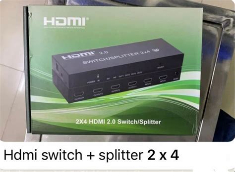 Hdmi Switch Splitter 2 Input 4 Output At 5500 Piece Active HDMI