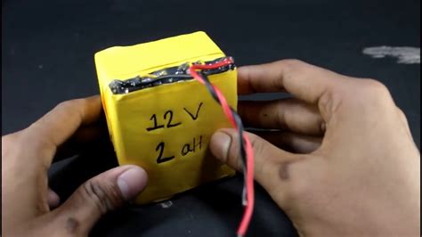 How To Make Simple V Battery At Home Easily Diy Youtube
