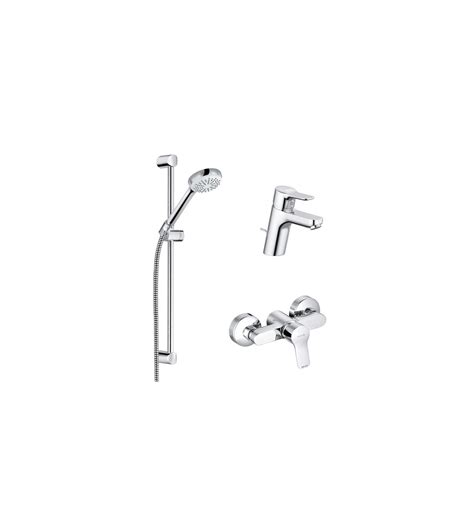 Комплект душ и смесители Kludi Pure & Easy 3 в 1 - Смесител за ...
