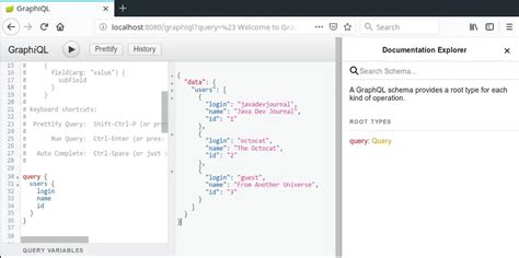 Introduction To Spring Boot Graphql Java Development Journal