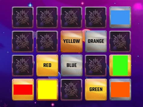 Colours Matching Pairs