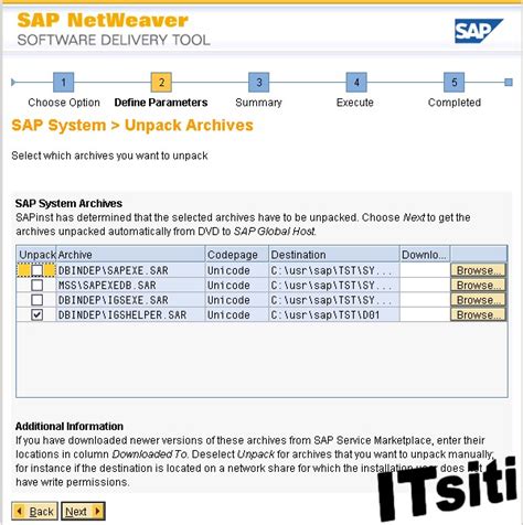 SAP Dialog Instance Application Server Installation Steps