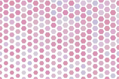 Abstract Background With Shape Of Hexagon Pattern Texture Style Mosaic And Details Stock