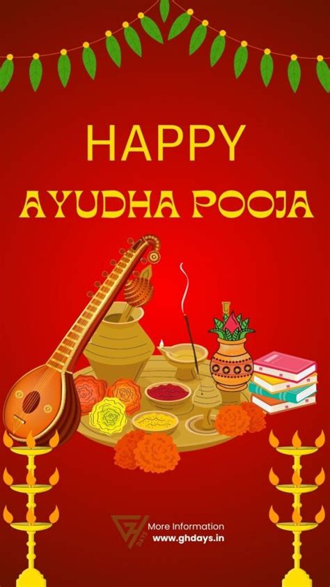 Ayudha Puja Date 2024 Best Messages Images Wishes Quotes Ghdays