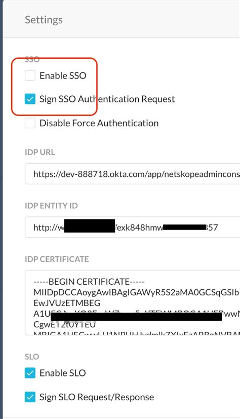 Disabling Admin Console Single Sign On Community