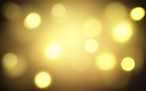 Golden Luxury Bokeh Soft Light Abstract Background Vector Eps 10 Illustration Bokeh Particles