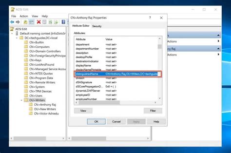How To Use Active Directory Attribute Editor Itechguides