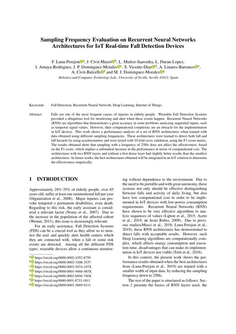 Pdf Sampling Frequency Evaluation On Recurrent Neural Networks