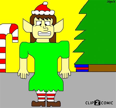 Cartoon Female Elf Rmspaint