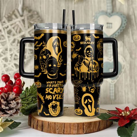 Horror Characters Movies Custom Stanley Cup 40 Oz 30 Oz Tumbler With