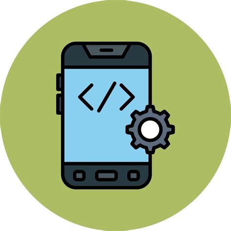 App Development Vector Icon 20488264 Vector Art At Vecteezy