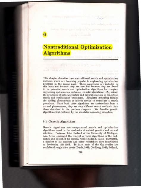 Nontraditional Optimization Algorithms Pdf Mathematical