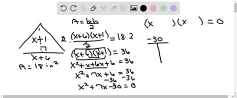 SOLVED Find The Base And Height Of Each Triangle