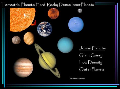 Jovian Planets Density