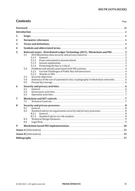 ISO TR Financial Services Security Information For PKI In Blockchain And DLT