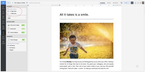 View Documents In Different Layouts In Writer