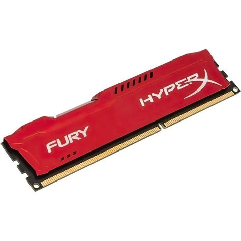 Купити Модуль памяті Kingston Ddr3 4gb Hyperx Fury Red 1600 Mhz Hx316c10fr 4 Б в Compx