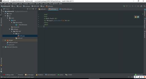 Hello World Using Idea Nutz