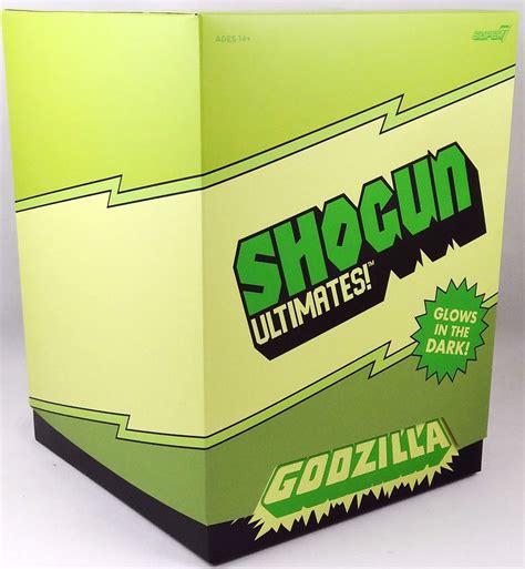 Godzilla Super7 Ultimate Figure Shogun Warriors Godzilla Glow In