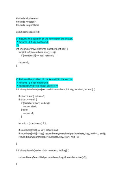 Searching Algorithms Ciic 4020 Pdf Computer Programming C