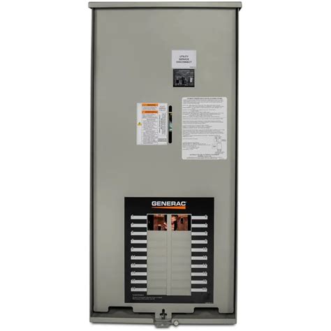 Generac Rxgw20sha3 200 Amp Auto Transfer Switch With 20 40 Circuit Load