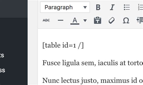 The Two Easiest Ways To Insert Tables In WordPress Compete Themes