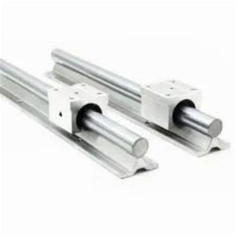 Chrome Plated Linear Shaft With Bottom Support Sbr Uu Model Name Number Sbr At Piece