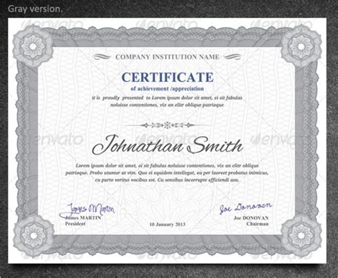 30 Professional Training Certificate Templates Free And Editable