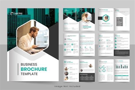 Premium Vector Company Profile Brochure Design Minimal Multipage Business Brochure Template