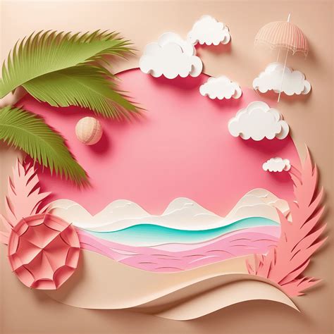 Summer Beach Background Png Pngwing