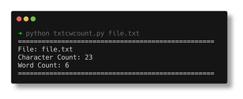 Easily Count Characters And Words In Text Files Using Python OSTechNix