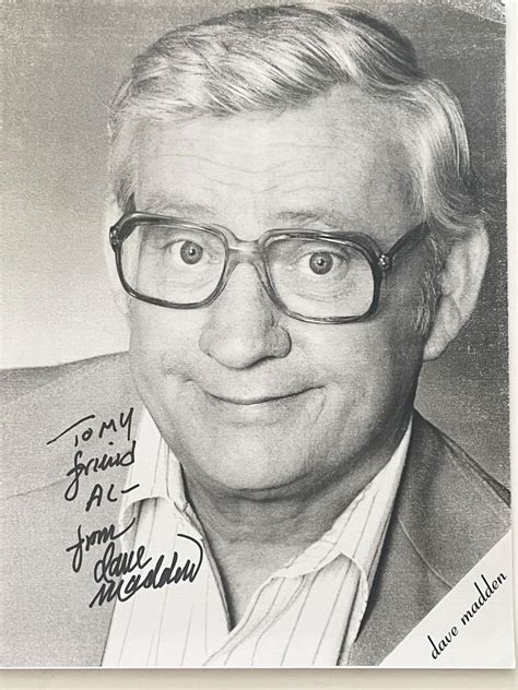 Dave Madden Signed Photo
